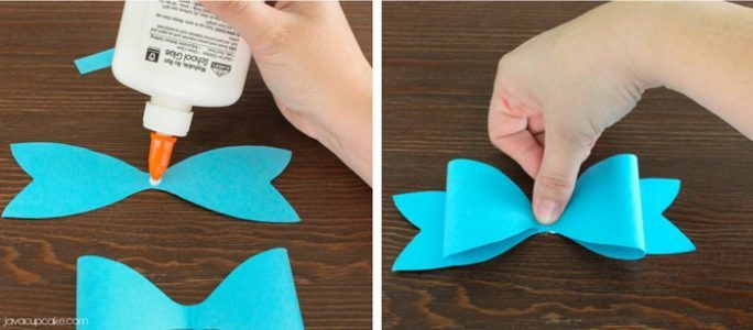DIY Paper Bows - JavaCupcake
