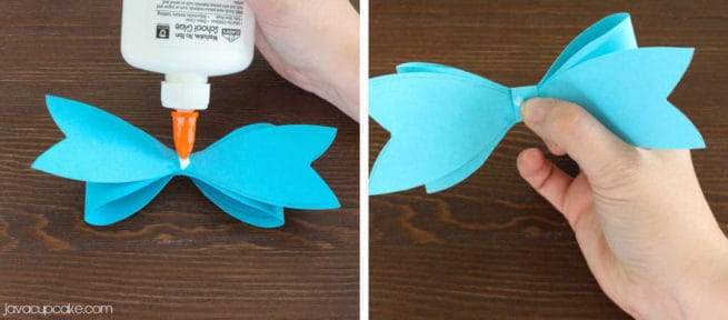 DIY Paper Bows - JavaCupcake