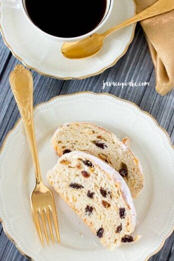 German Christmas Stollen - JavaCupcake