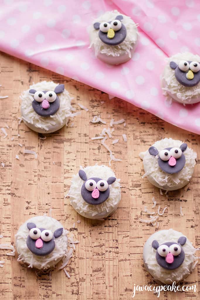Adorable Lamb Cookies - JavaCupcake